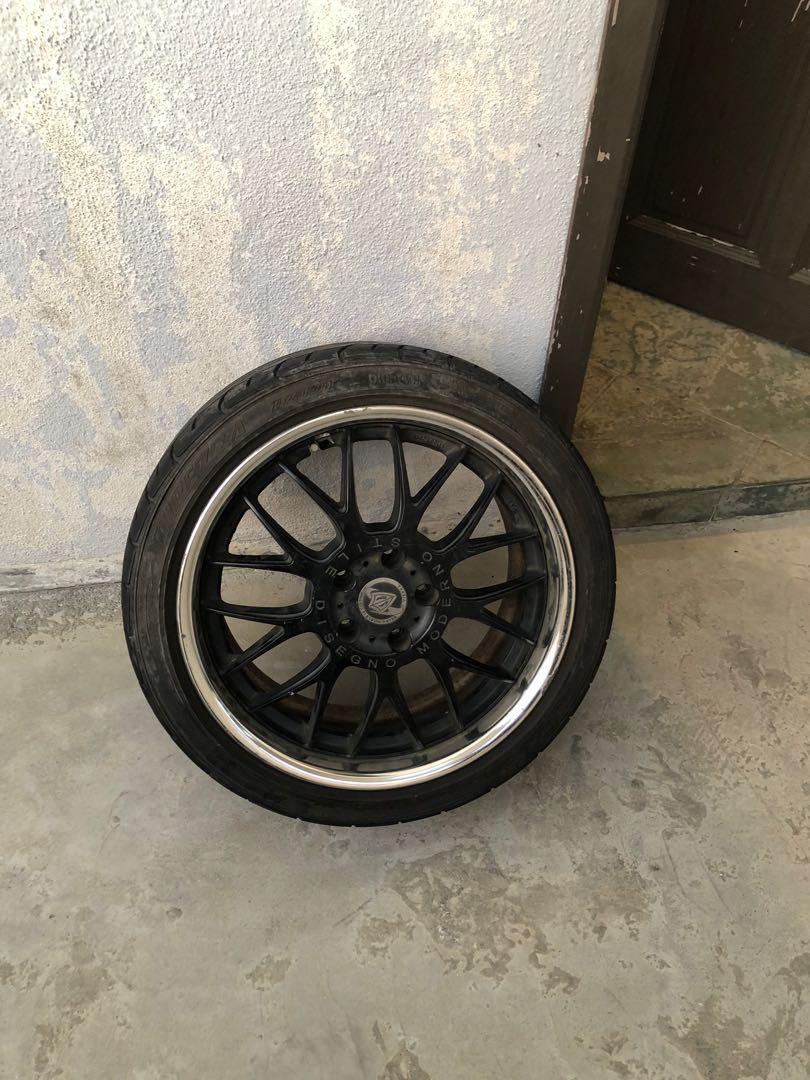 Sport Rim Made in Japan 18inch murah, Auto Accessories on Carousell