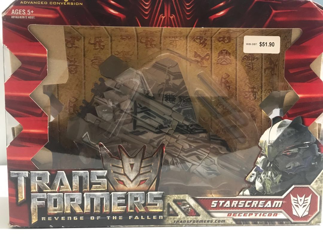 Transformers ROTF Voyager Starscream, Toys & Games, Bricks & Figurines ...