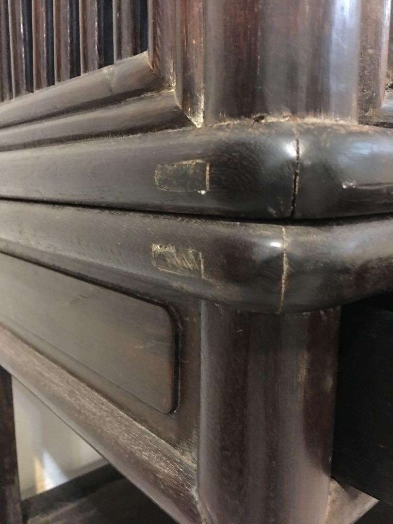 Vintage chicken wing wood 2 tier cabinet, Furniture & Home Living ...