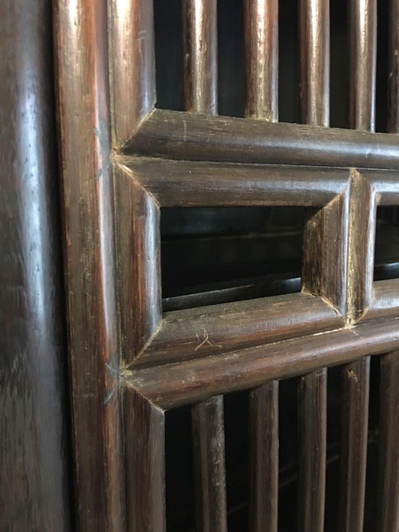 Vintage chicken wing wood 2 tier cabinet, Furniture & Home Living ...