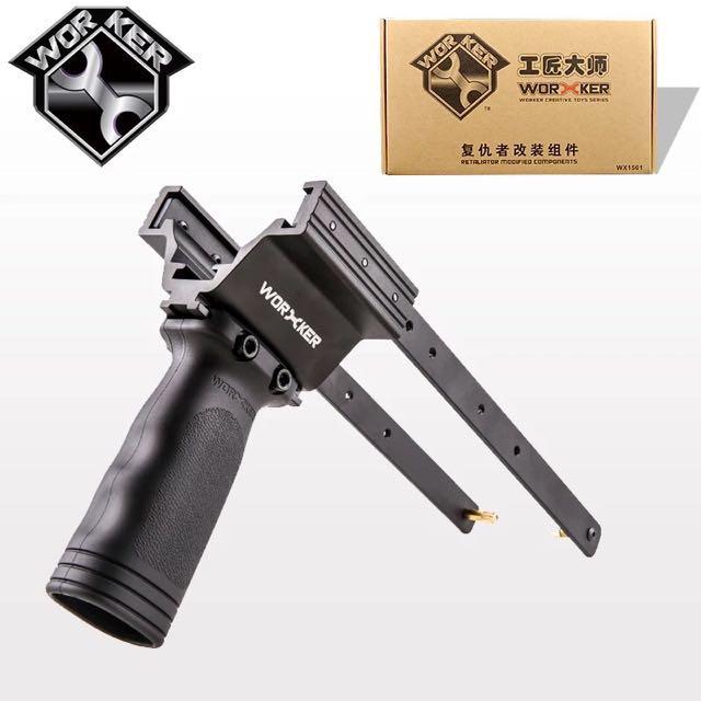 Worker Pump Action Handle Grip For Nerf Retaliator, Hobbies & Toys ...