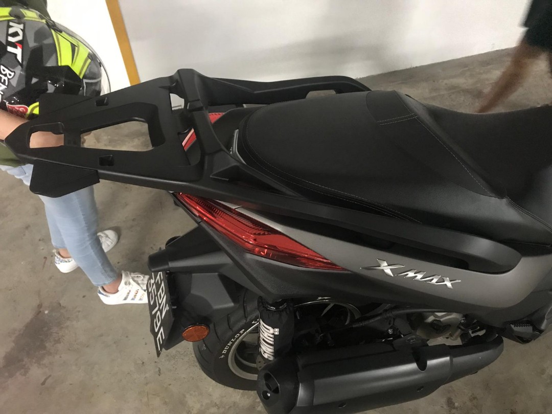 Yamaha XMAX X-MAX 300 ALU RACK, Motorcycles, Motorcycle Accessories on ...
