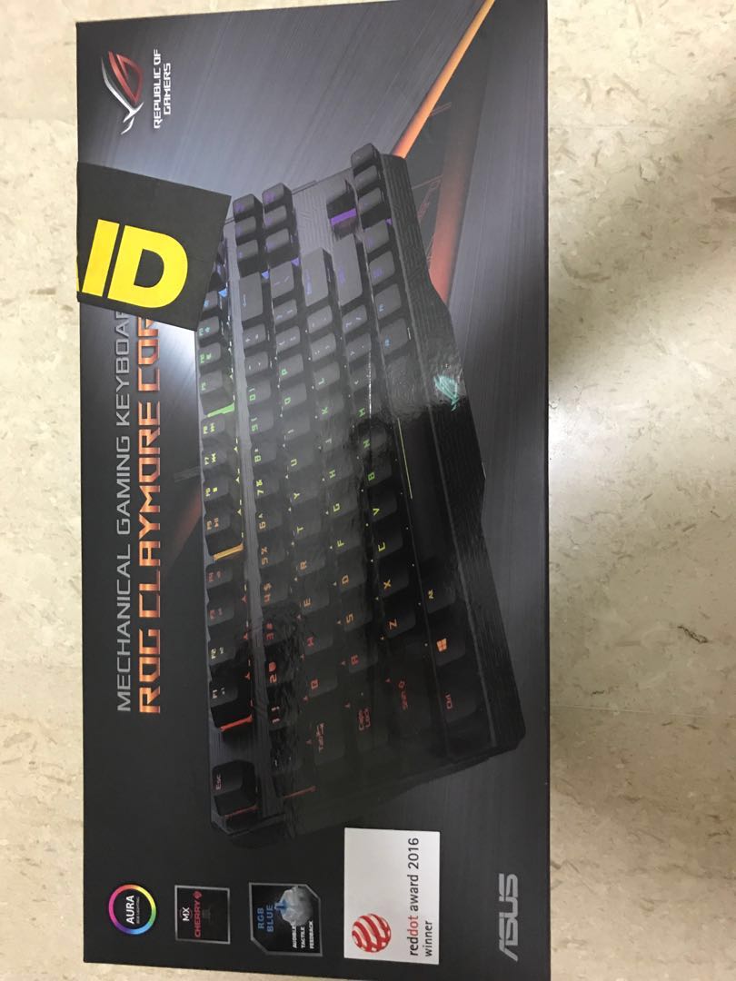 ASUS ROG Mechanical Keyboard (ROG Claymore Core), Computers & Tech ...