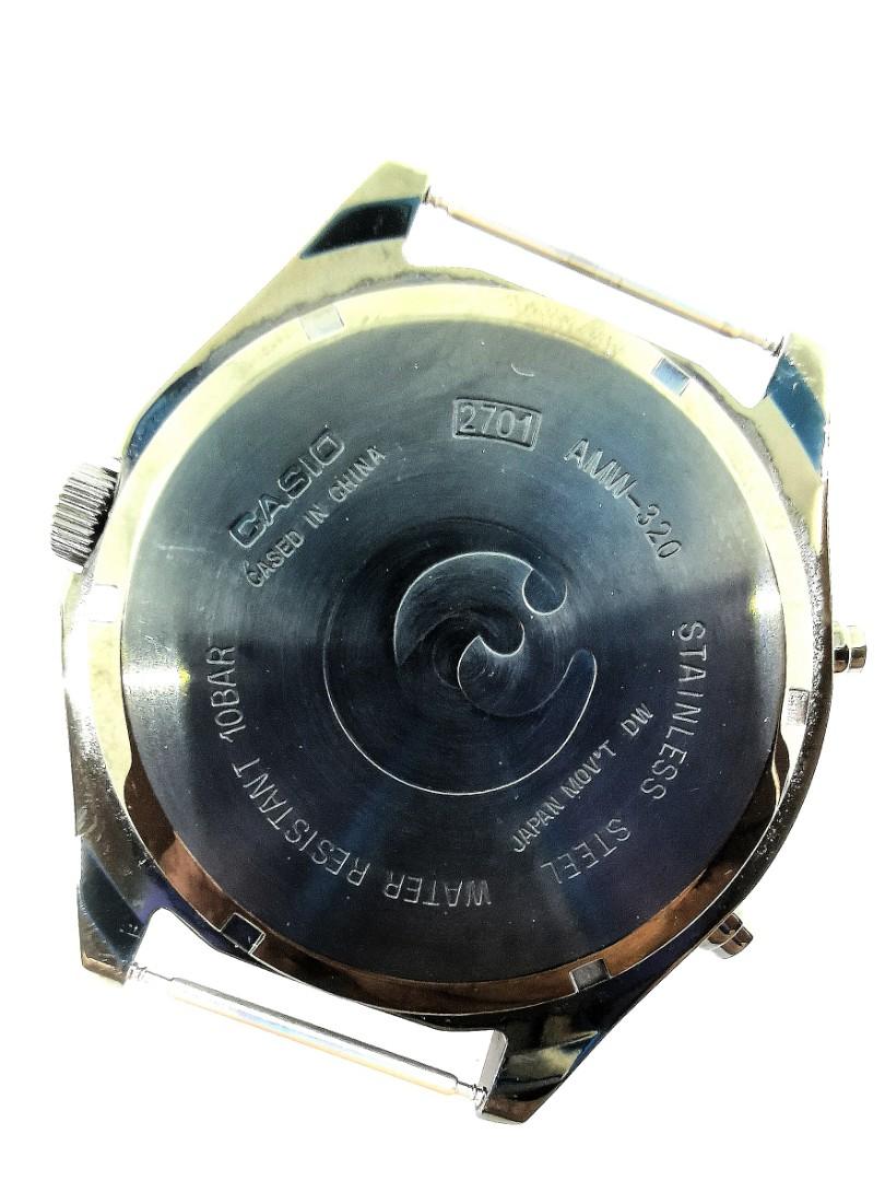 Casio "Arnie" Ana-Digi 44mm AMW320 PVD Nato *No trades, Mobile Phones ...