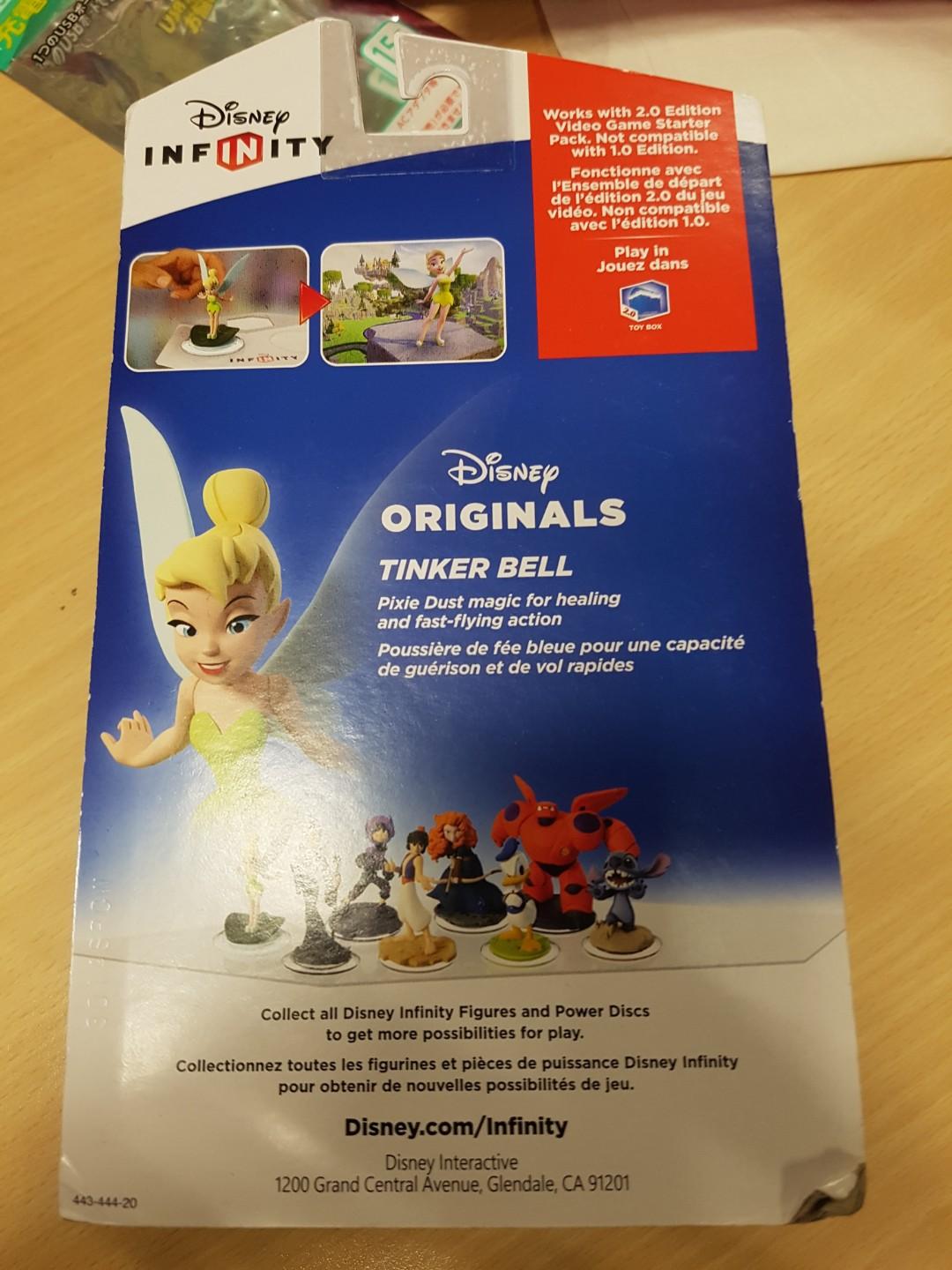 Disney Infinity - Tinkerbell, Hobbies & Toys, Toys & Games on Carousell