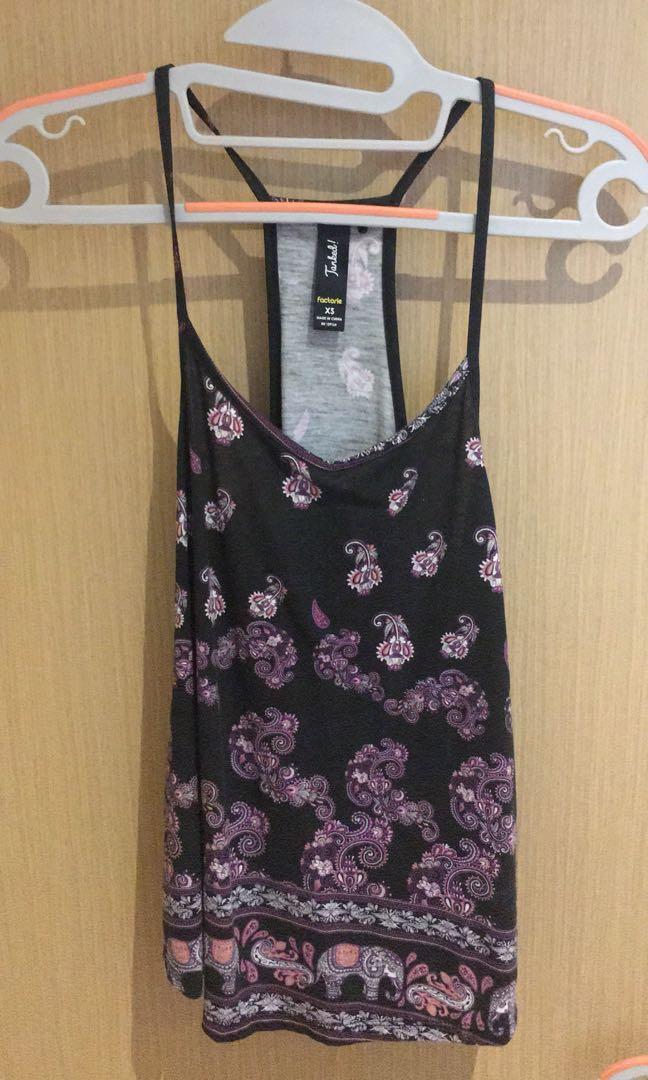 Factorie top, Women's Fashion, Tops, Sleeveless on Carousell