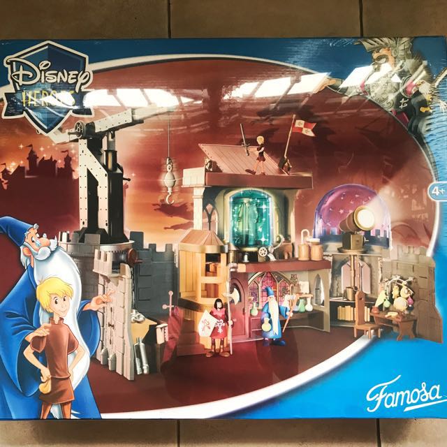 Famosa - Disney Heroes Sword in the Stone Merlin's Laboratory Playset ...