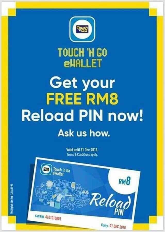 Free Reload pin !, Tickets & Vouchers, Vouchers on Carousell