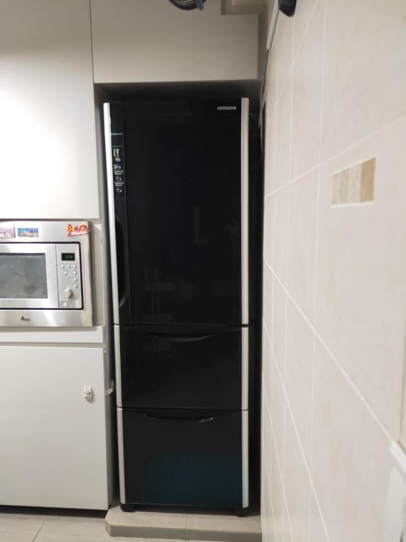 Hitachi Refrigerator 3 door (5 ticks), Home Appliances, Kitchenware on ...
