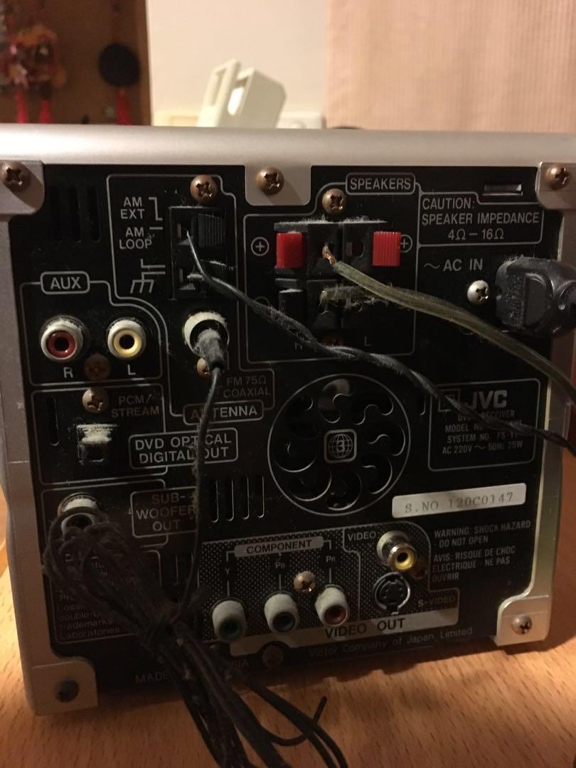JVC FS-Y1 Mini HIFI (CD/DVD), 音響器材, 音樂播放裝置 MP3及CD Player - Carousell
