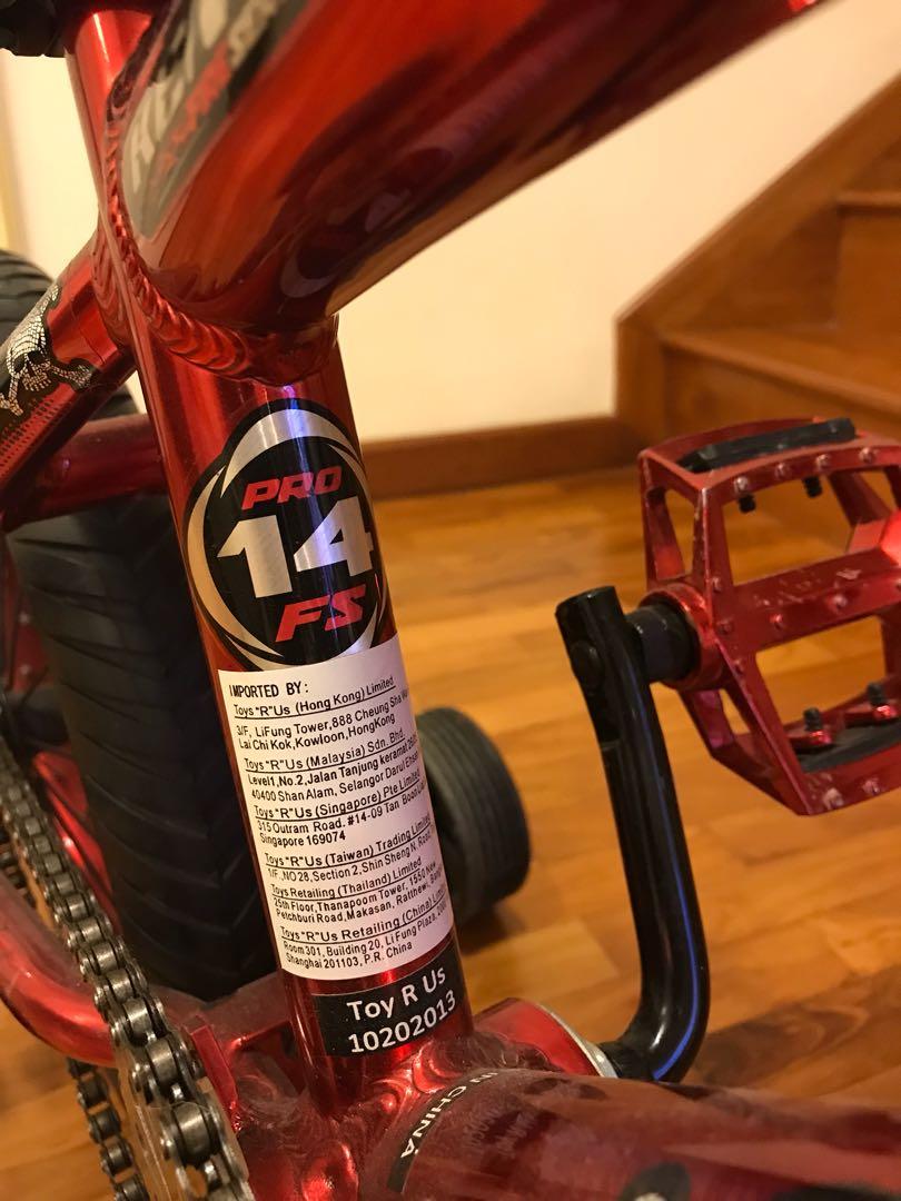 Kent kids bicycle fire series toys r us, Sports Equipment, Bicycles ...