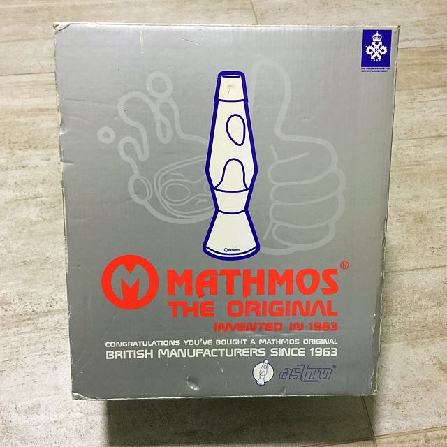 Lava lamp (blue) From The Original Mathmos, Furniture & Home Living ...