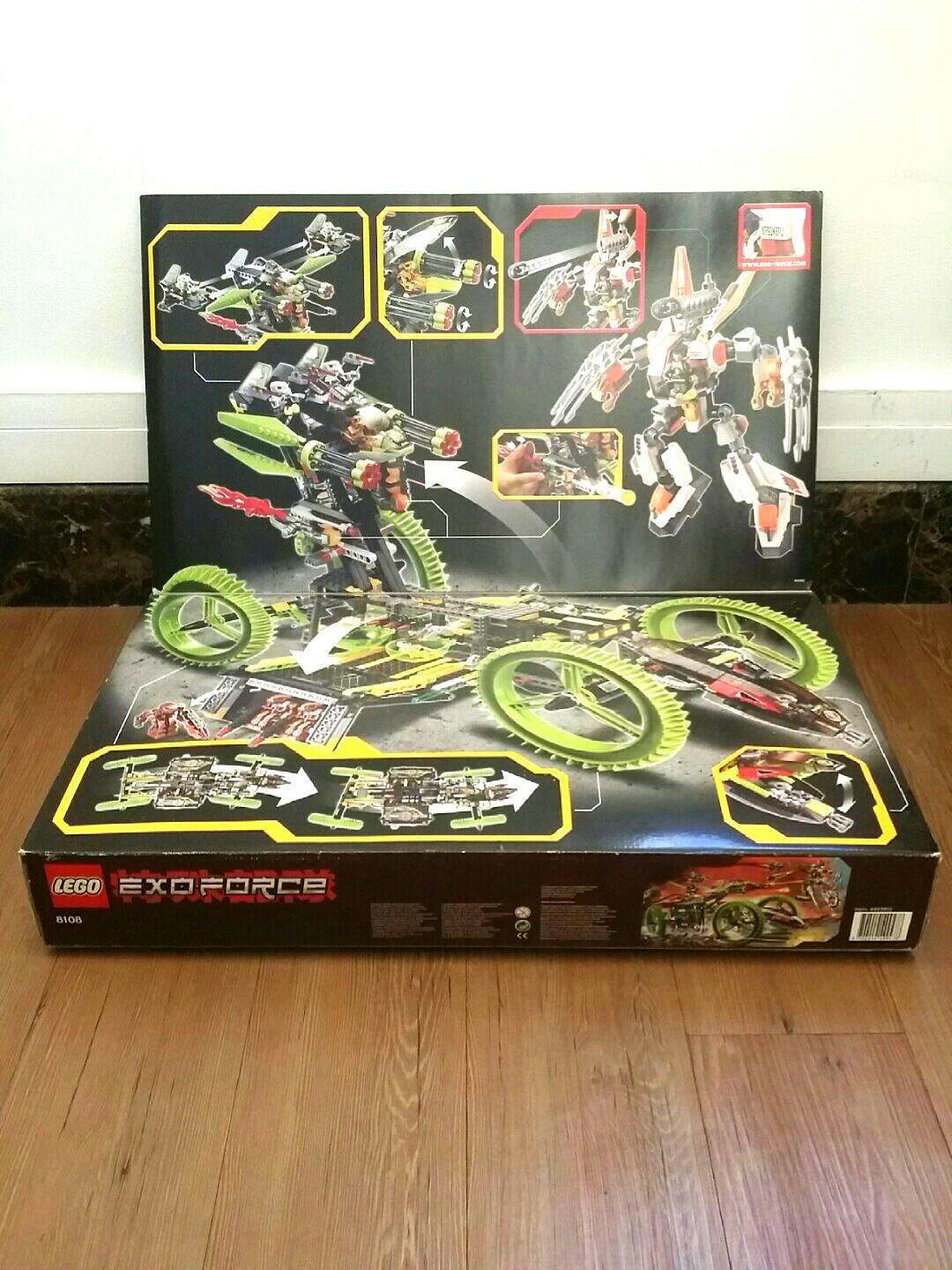 Lego 8108 Exoforce : Mobile Devastator *Rare Vintage MISB - Extremely ...