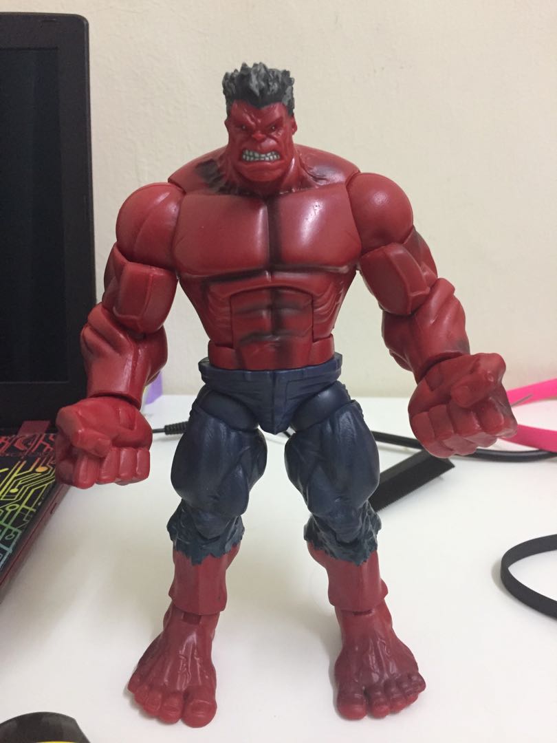 Marvel legends Red hulk bootleg, Hobbies & Toys, Collectibles ...