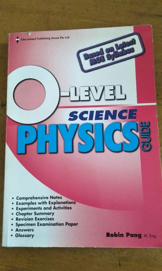 'O' Level Science Physics Guide, Hobbies & Toys, Books & Magazines ...