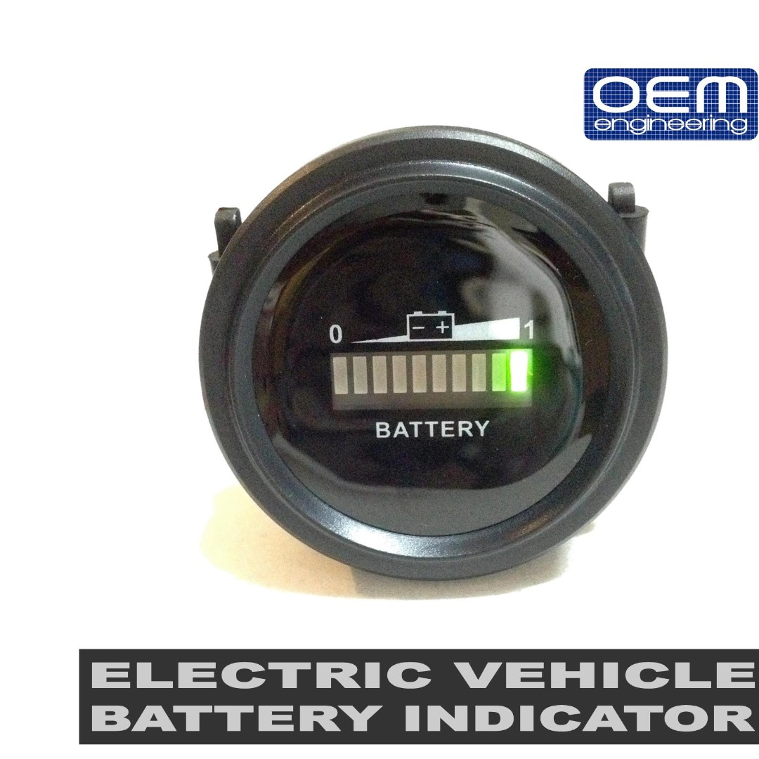 OEM Engineering ELECTRIC VEHICLE BATTERY INDICATOR, Motorbikes on Carousell