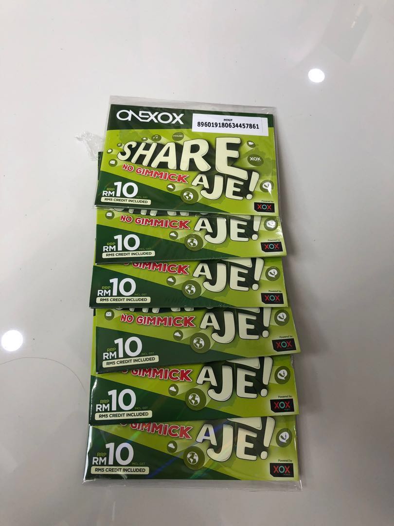 Onexox prepaid SIM card TOP up card malaysia data outgoing , Mobile ...