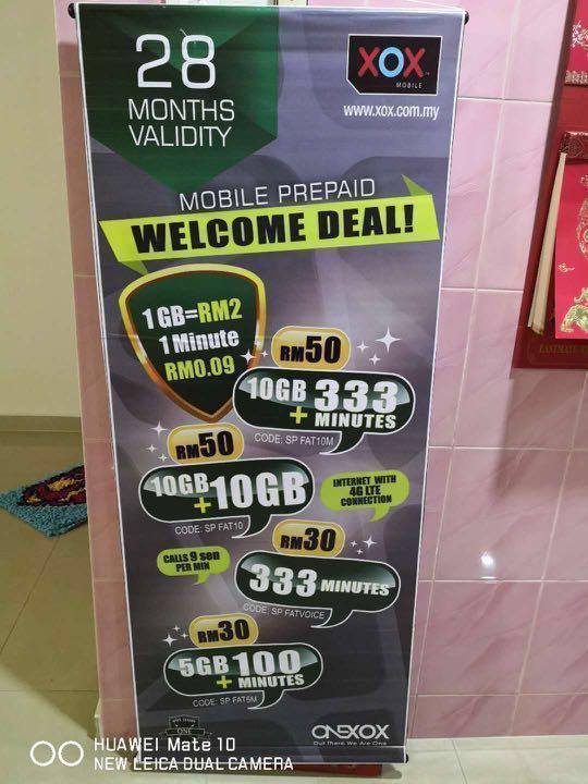 Onexox prepaid SIM card TOP up card malaysia data outgoing , Mobile ...