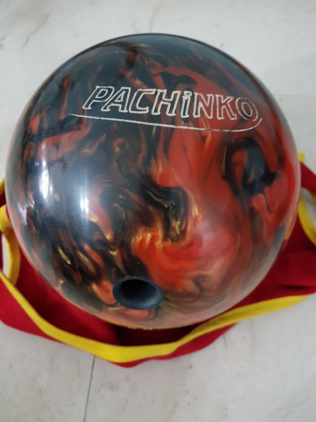 Pachinko bowling ball, Sports Equipment, Sports & Games, Billiards ...