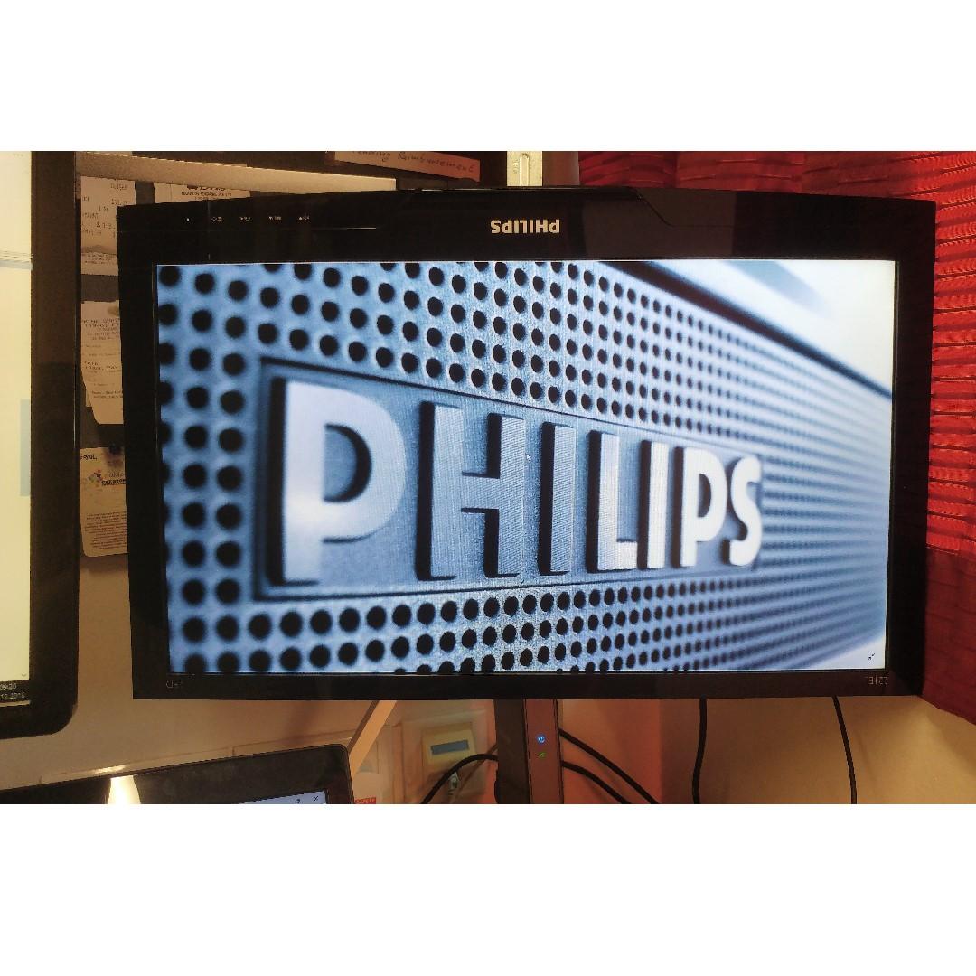 Philips Monitor 221EL, 21 inch, VGA/DVI, Computers & Tech, Parts ...