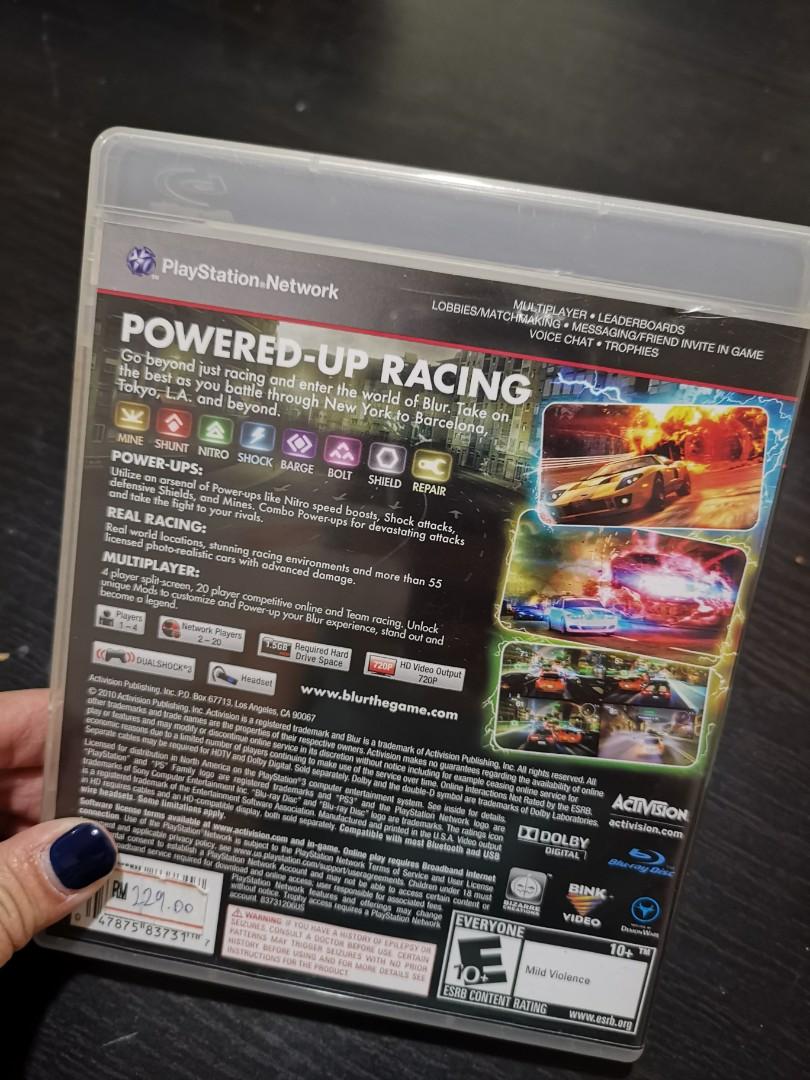 Ps3 game - Blur - racing game, Video Gaming, Video Games, PlayStation ...