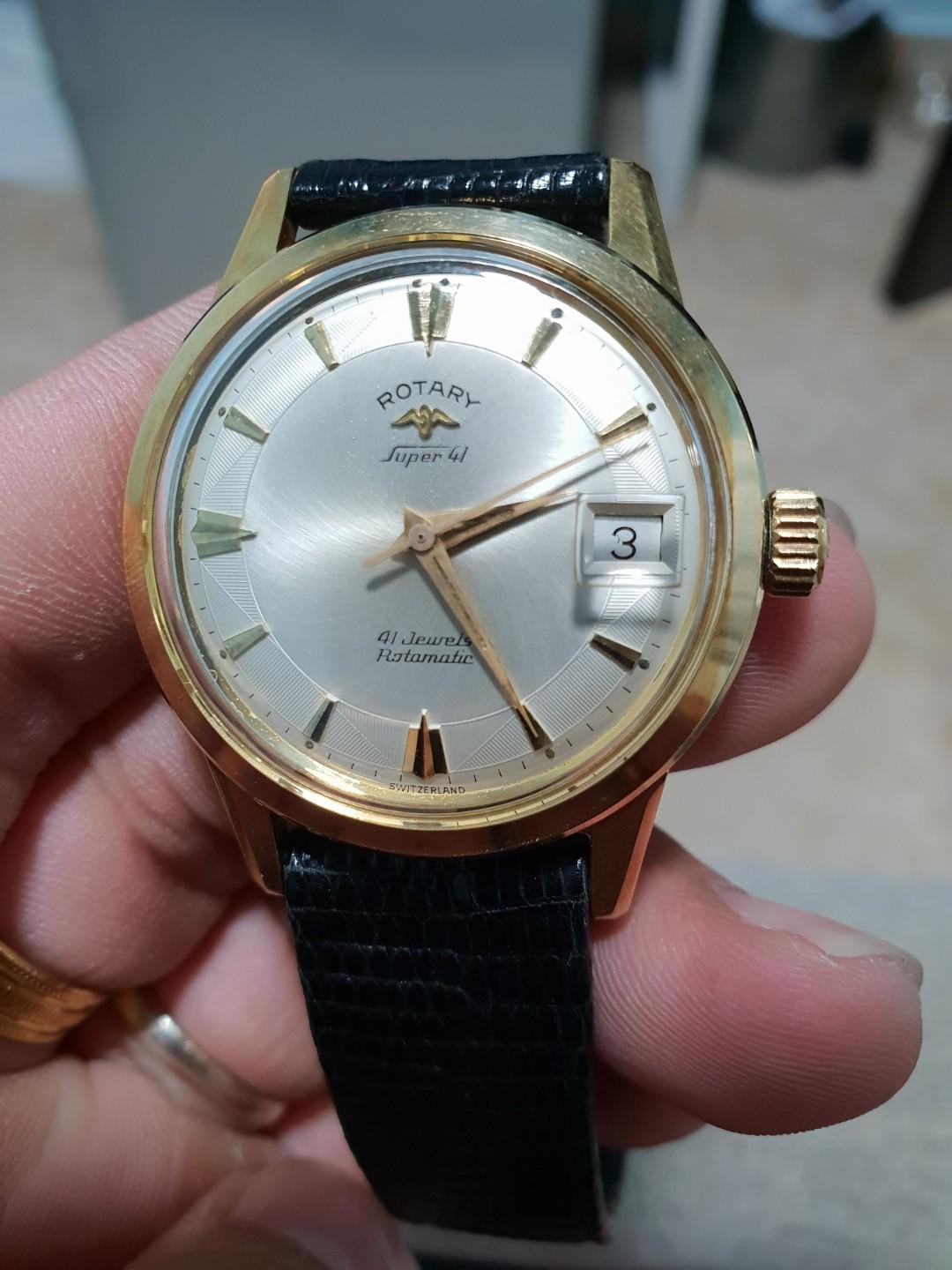 Rotary Super 41, Luxury, Watches on Carousell