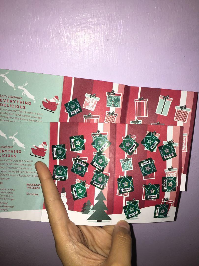 STARBUCKS STICKER PACK COMPLETE (18 STICKERS) FOR TRAVEL ORGANIZER AND ...
