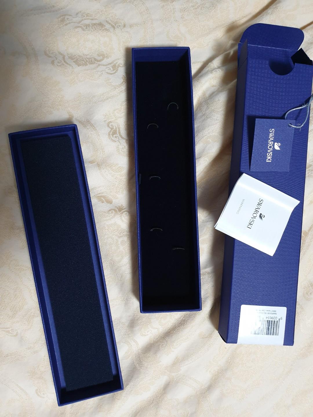 Swarovski box, Luxury, Accessories on Carousell