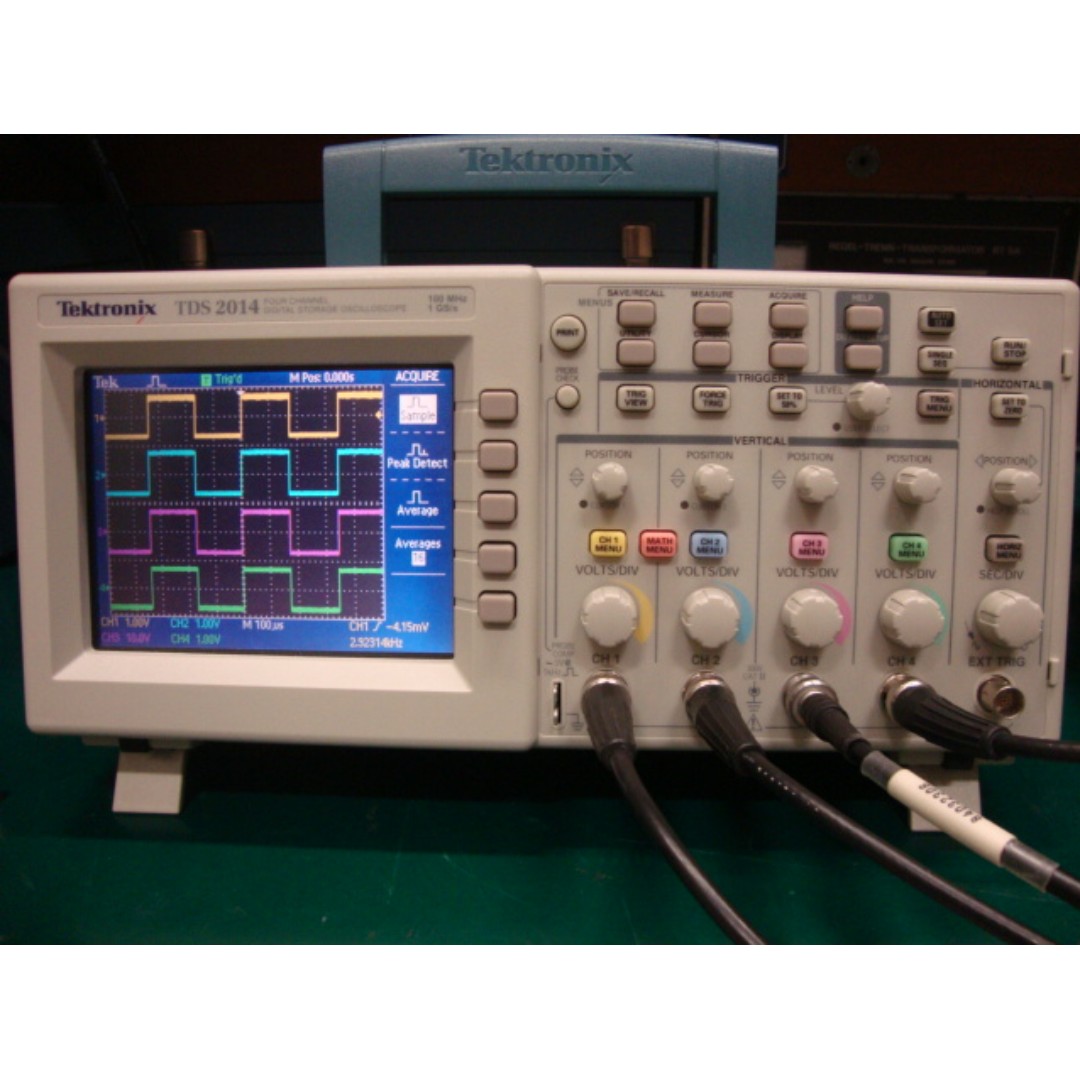 Tektronix TDS2014 100MHz 1GS/s Four Channel Digital Storage ...