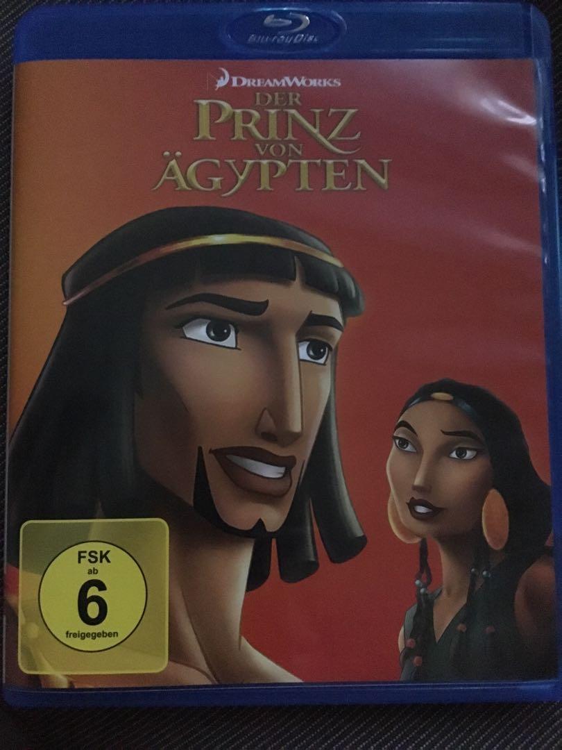 THE PRINCE OF EGYPT BLURAY BLU RAY, Hobbies & Toys, Music & Media, CDs & DVDs on Carousell