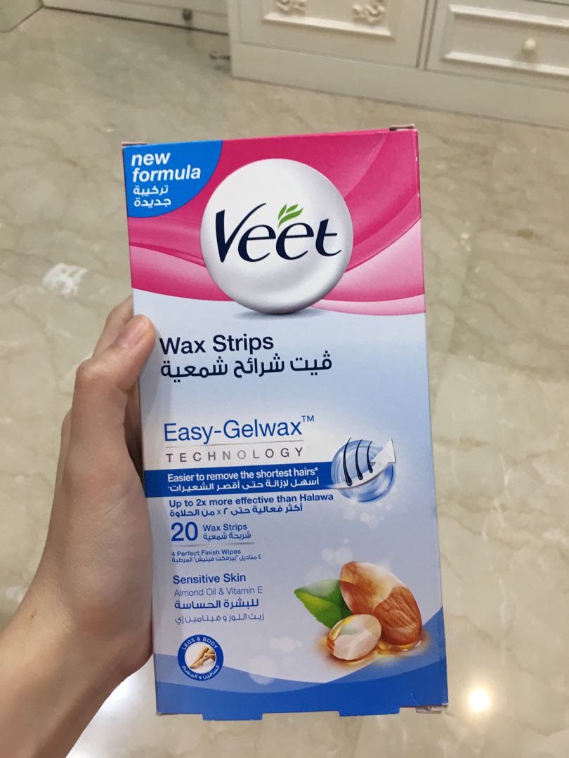 Veet Easy Gel Wax, Kesehatan & Kecantikan, Kulit, Sabun & Tubuh di ...