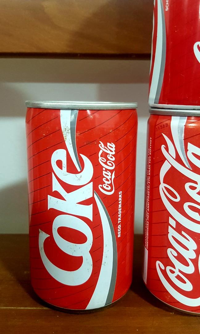 Vintage Coca Cola Coke Steel cans. 70s to 80s, Hobbies & Toys ...