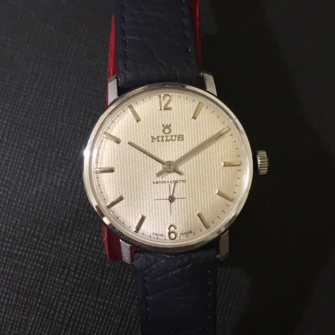 Vintage Milus Watch, Women's Fashion, Watches & Accessories, Watches on ...