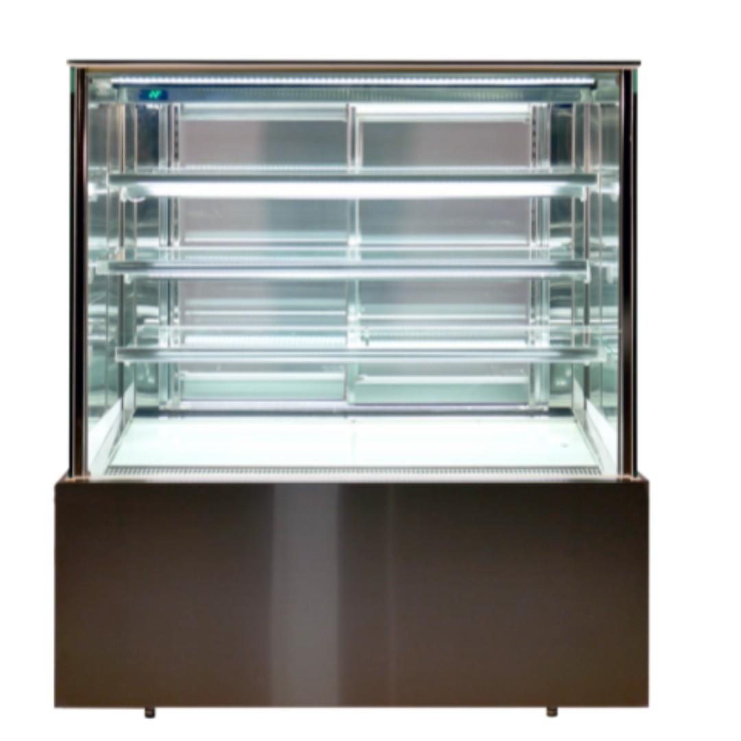 YUDA Display Showcase (Stainless Steel Colour), TV & Home Appliances ...