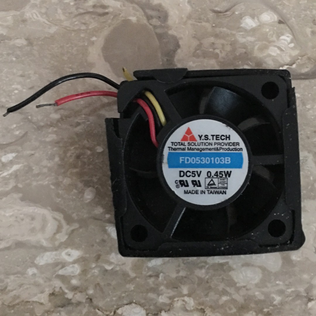 2cm x 2cm 0.45W Fan, Furniture & Home Living, Lighting & Fans, Fans on ...