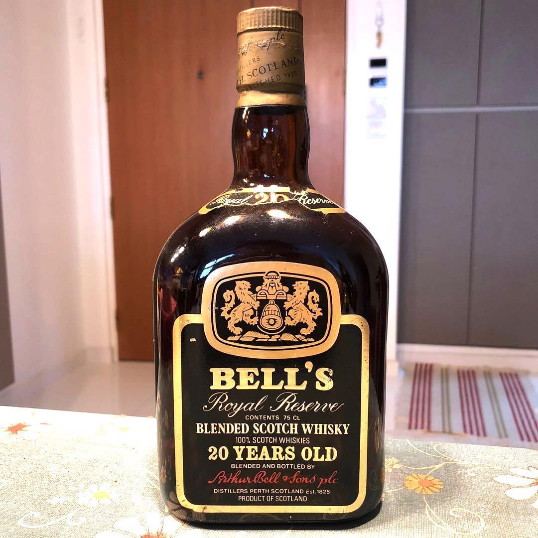 (80s) Bell’s Whisky 20 Years Royal Reserve (750ml), Food & Drinks ...