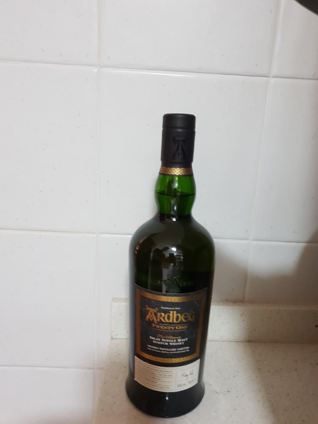 ARDBEG Whisky Twenty-one, Food & Drinks, Alcoholic Beverages on Carousell