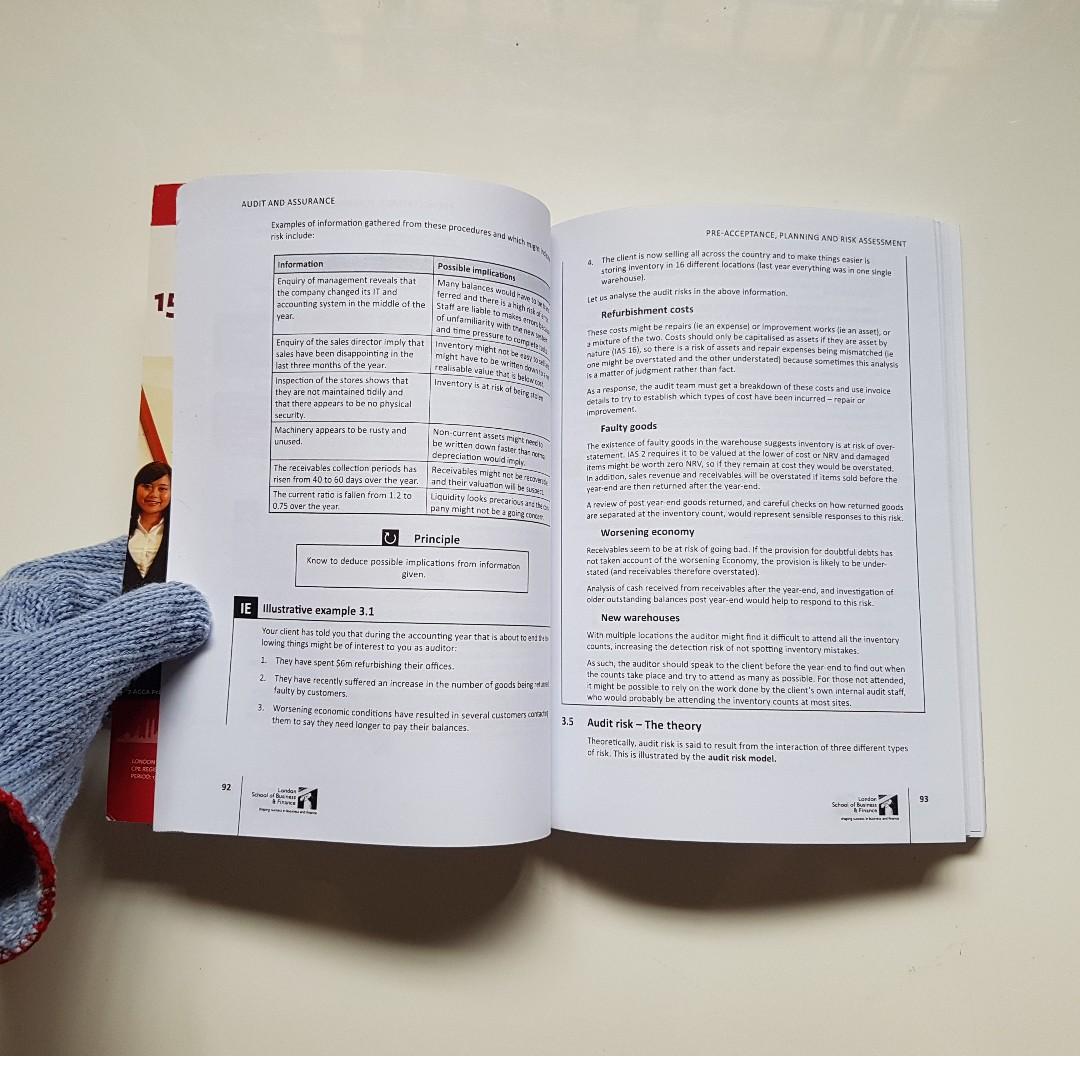 AUDIT & ASSURANCE: 1) ACCA F8 STUDY MANUAL, 2) ACCA F8 REVISION KIT ...