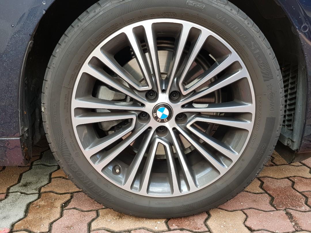 BMW 5 series G30 Original 18" Rims, Car Accessories, Tyres & Rims on ...