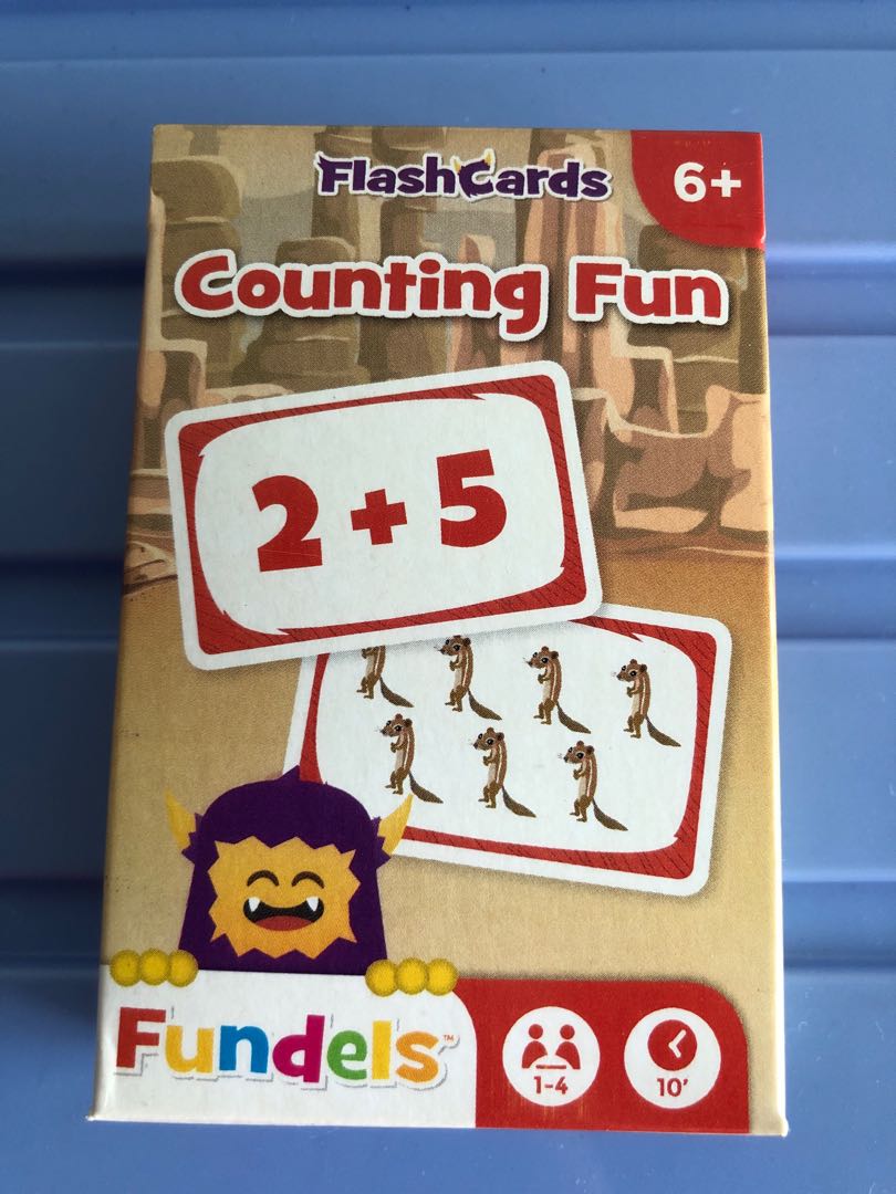 BNIB Counting Fun Flash cards, Hobbies & Toys, Toys & Games on Carousell