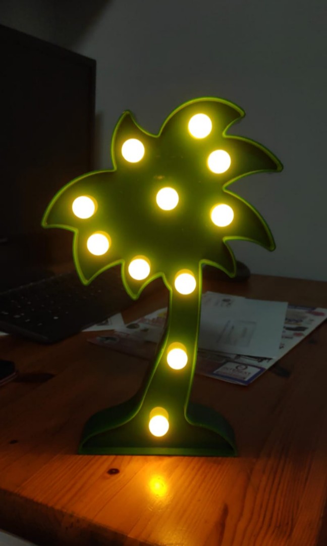 Coconut tree LED light, Babies & Kids, Baby Nursery & Kids Furniture ...