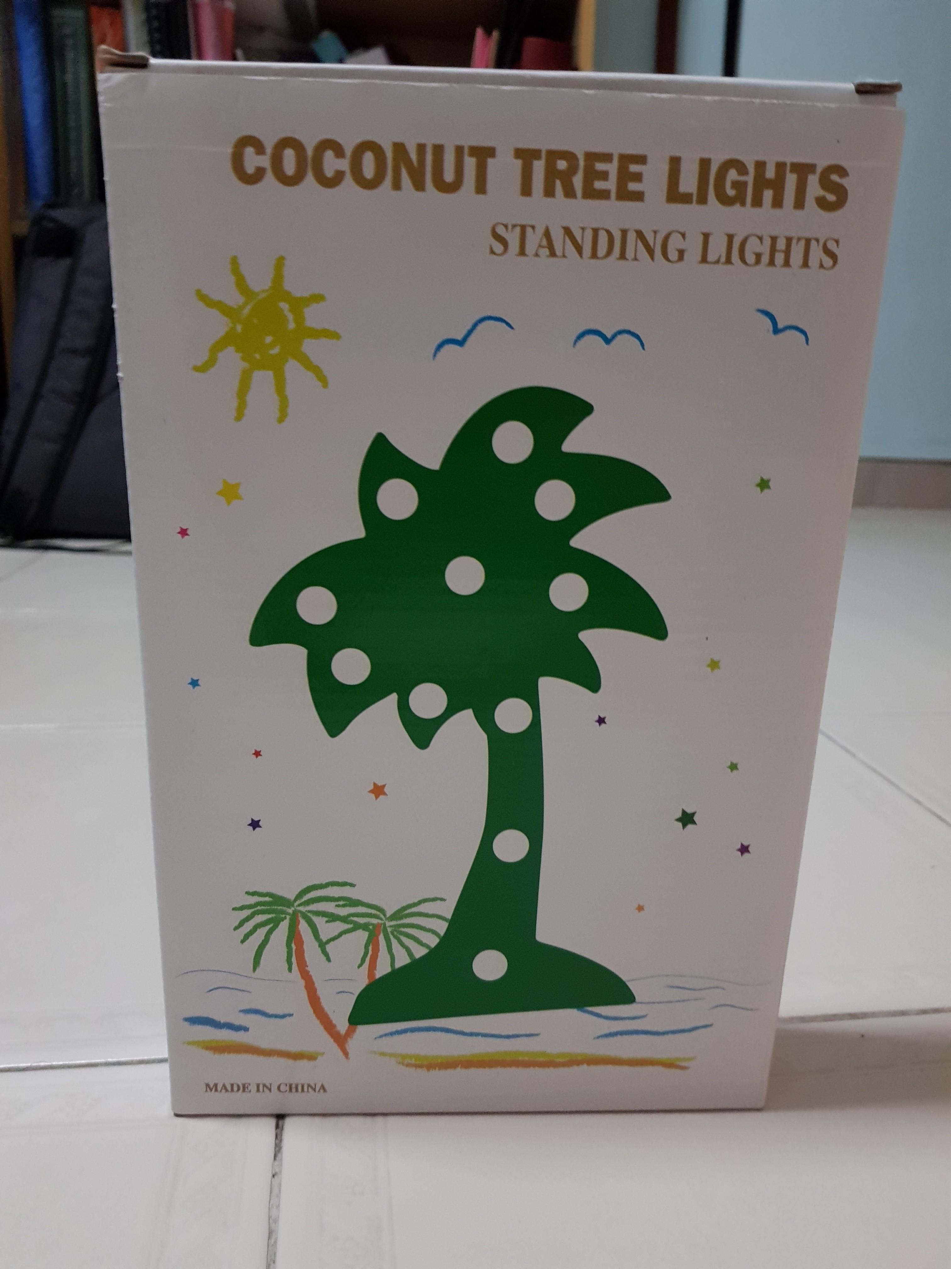 Coconut tree LED light, Babies & Kids, Baby Nursery & Kids Furniture ...