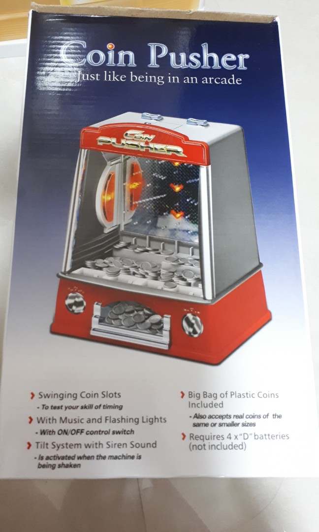 COIN PUSHER ARCADE MACHINE, Hobbies & Toys, Toys & Games on Carousell