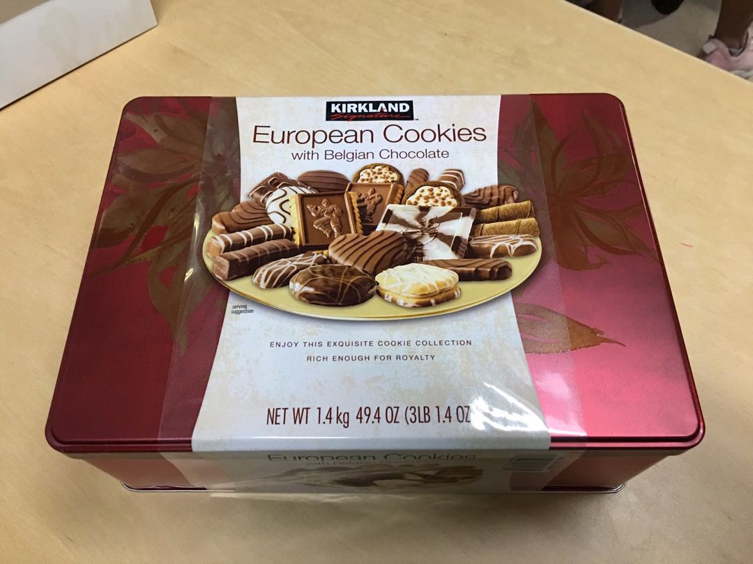 kirkland european cookies with belgian chocolates, Food & Drinks ...
