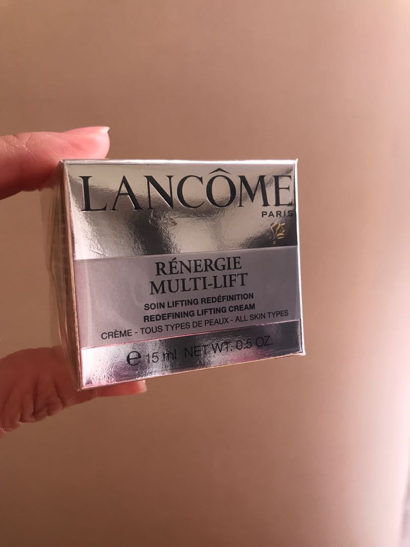 Lancome Renergie Multi-Lift Redefining Lifting Cream 15ml, Health ...