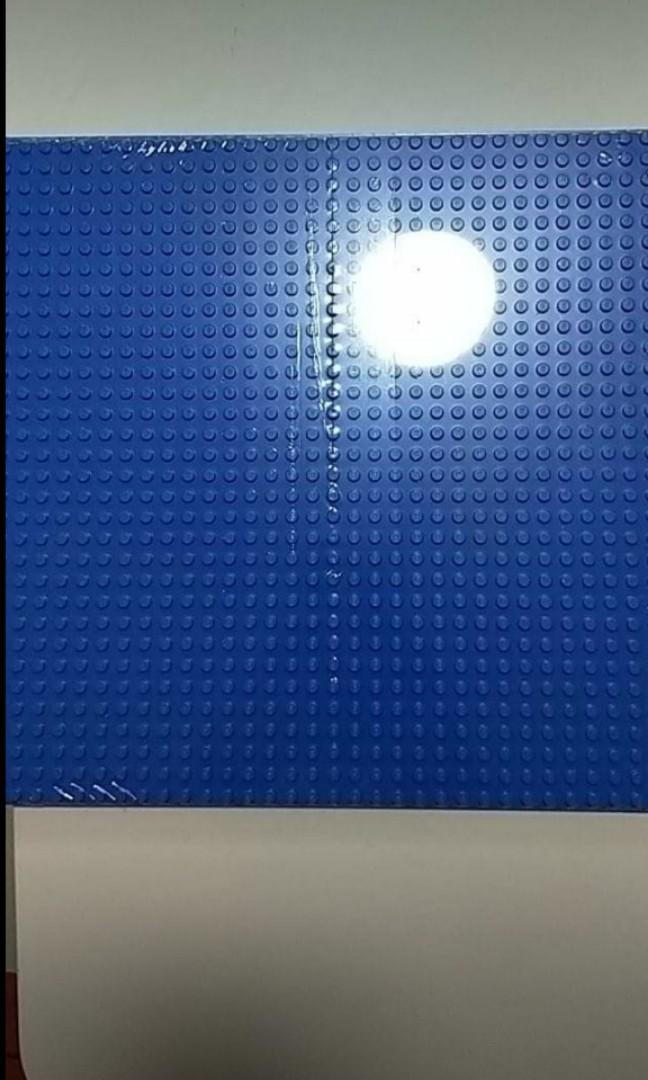 Lego blue base plate, Hobbies & Toys, Toys & Games on Carousell
