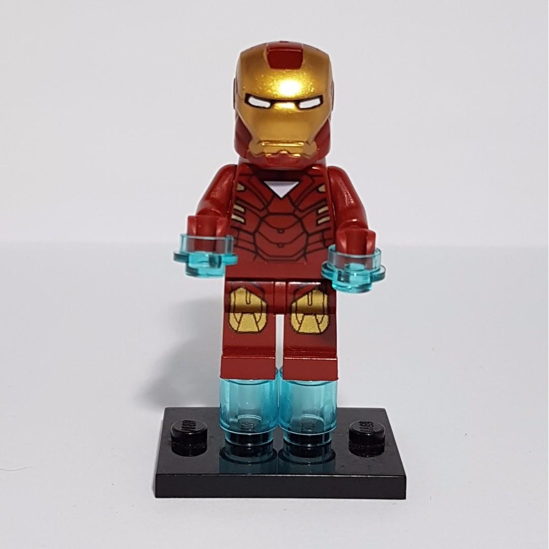 LEGO Marvel Super Heroes Minifigures - Iron Man with Triangle on Chest ...