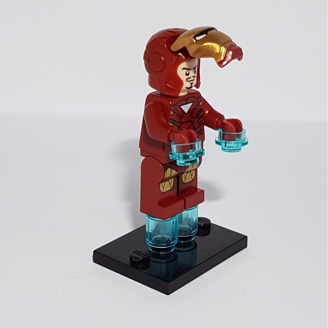 LEGO Marvel Super Heroes Minifigures - Iron Man with Triangle on Chest ...