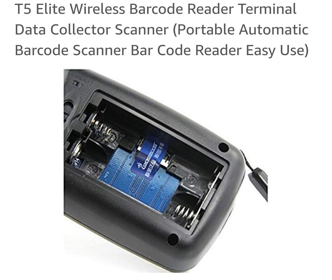 LONGSYS T5 ELITE WIRELESS BARCODE READER TERMINAL DATA COLLECTOR ...