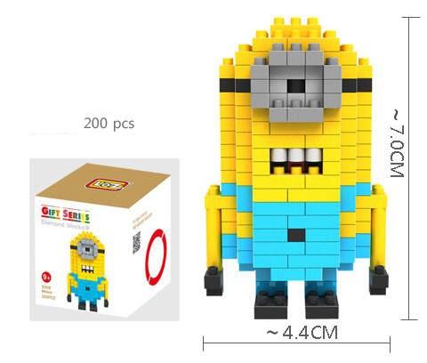 Loz Diamond Blocks - Minions (one eye), Hobbies & Toys, Toys & Games on ...
